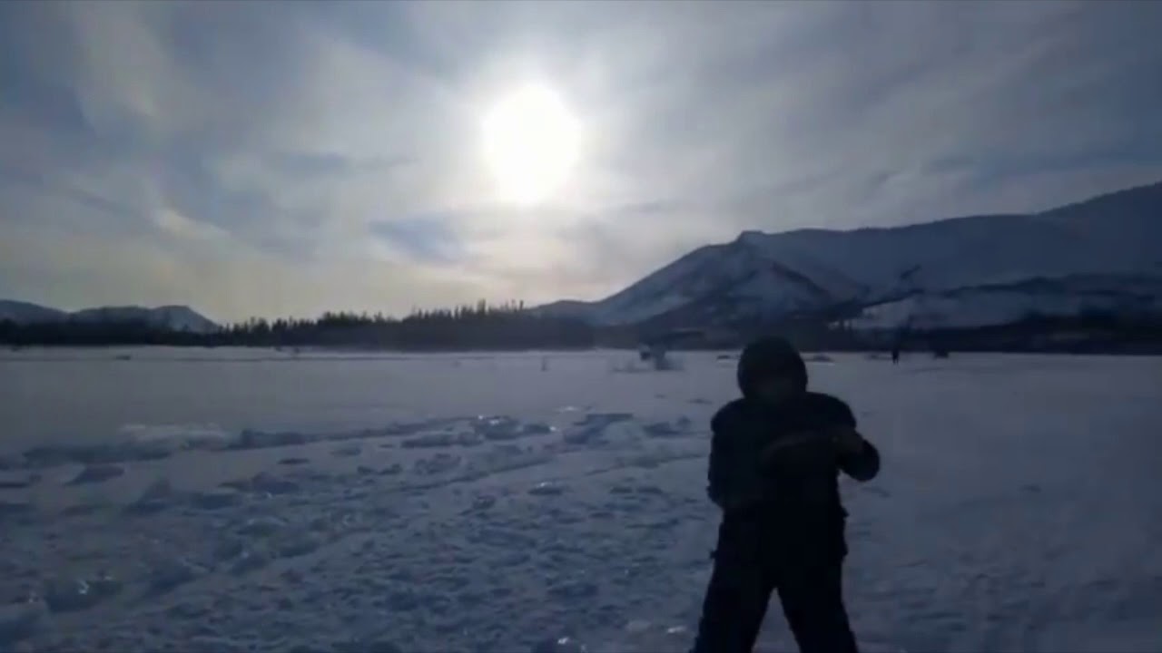 Stuck in ice - YouTube