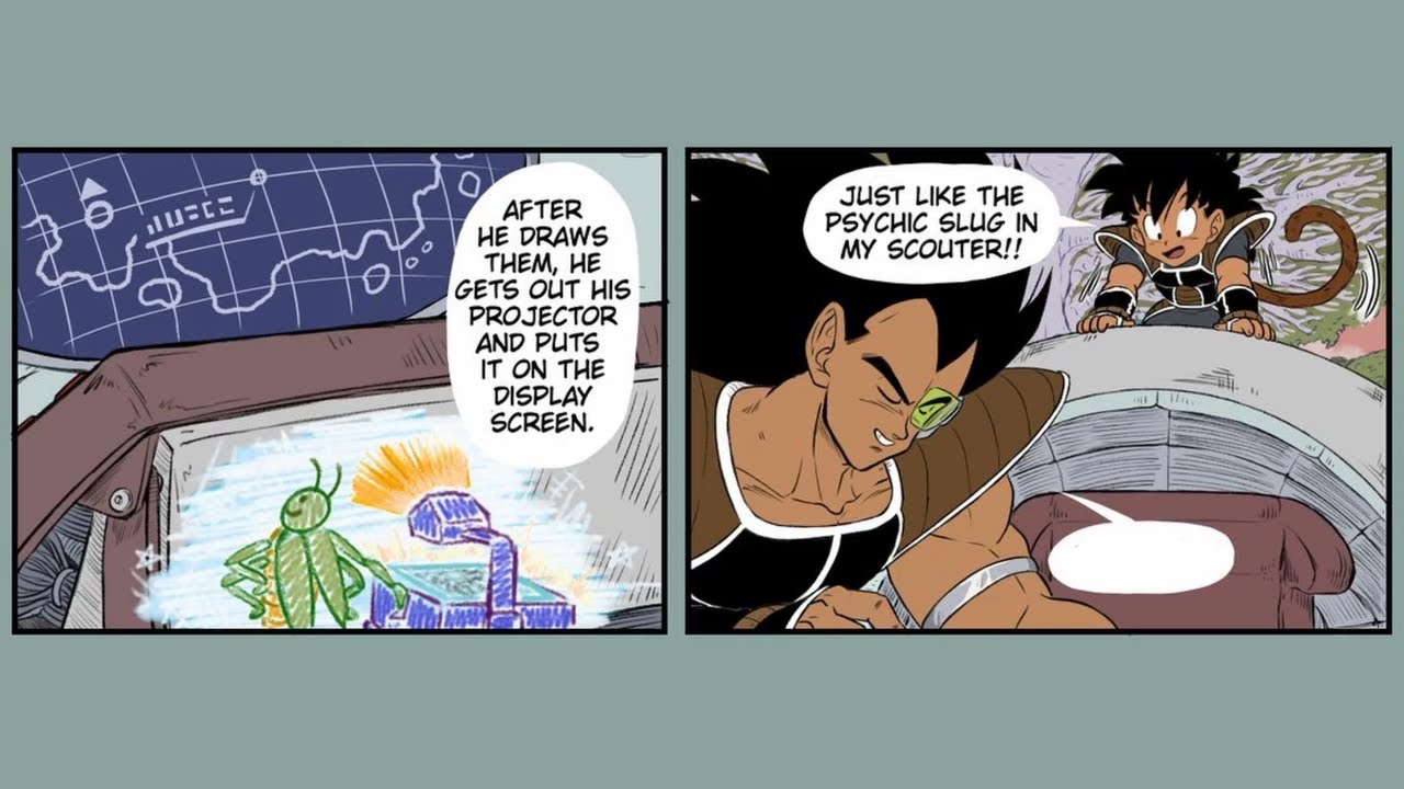 Uncle Raditz: Cartographer | DBZ Comic Dub - YouTube