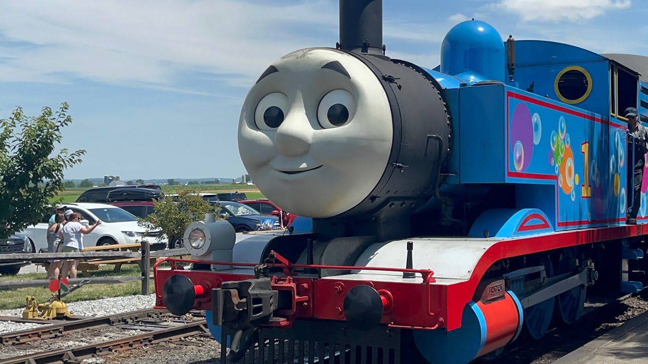 Thomas Heads Back To Strasburg Rail Road With His Last Train - YouTube