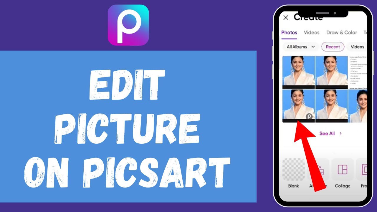 How to Edit Picture on Picsart 2024 | Edit Picture on Picsart - YouTube