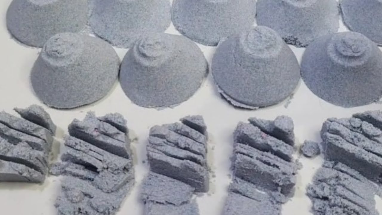 Very satisfying and relaxing compliation | Kinetic sand reverse ️ video ...
