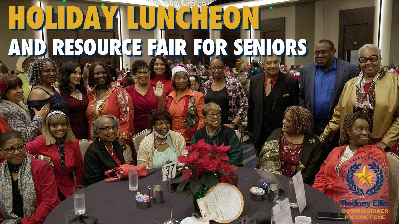 Senior Holiday Luncheon and Resource Fair 2023 - YouTube