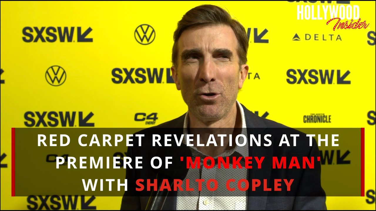 Sharlto Copley Spills Secrets on 'Monkey Man' World Premiere | Dev ...