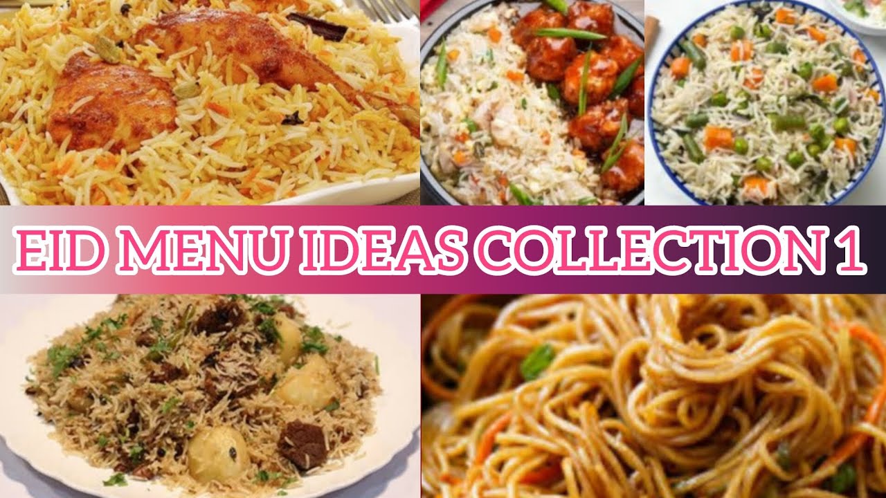 Eid Menu Ideas Collection 1 Recipe By Cooking & Baking Passion {Eid ...