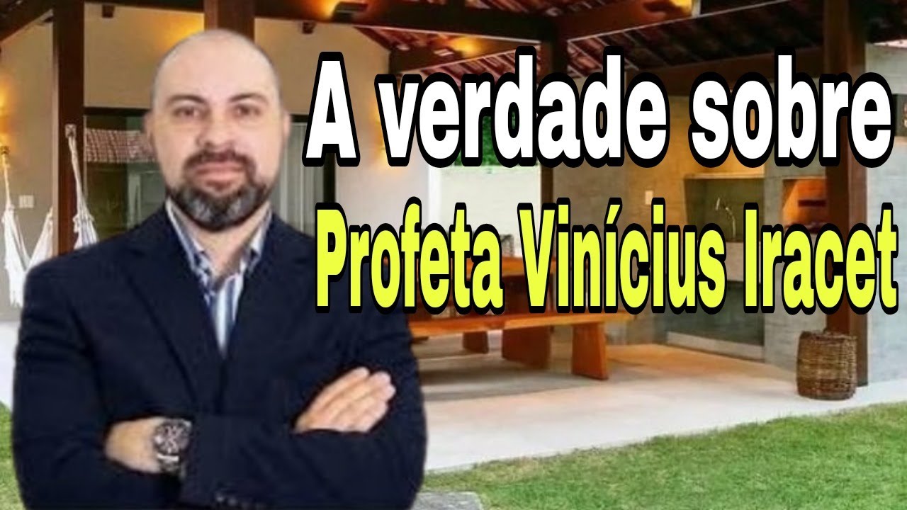 Saiba a verdade sobre o Profeta Vinicius Iracet - Profeta Vinicius ...