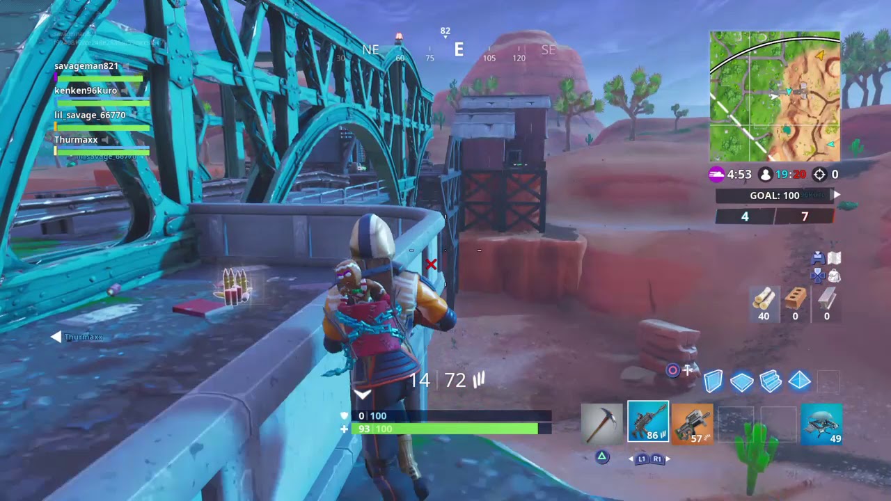Fortnite team rumble no kill - YouTube