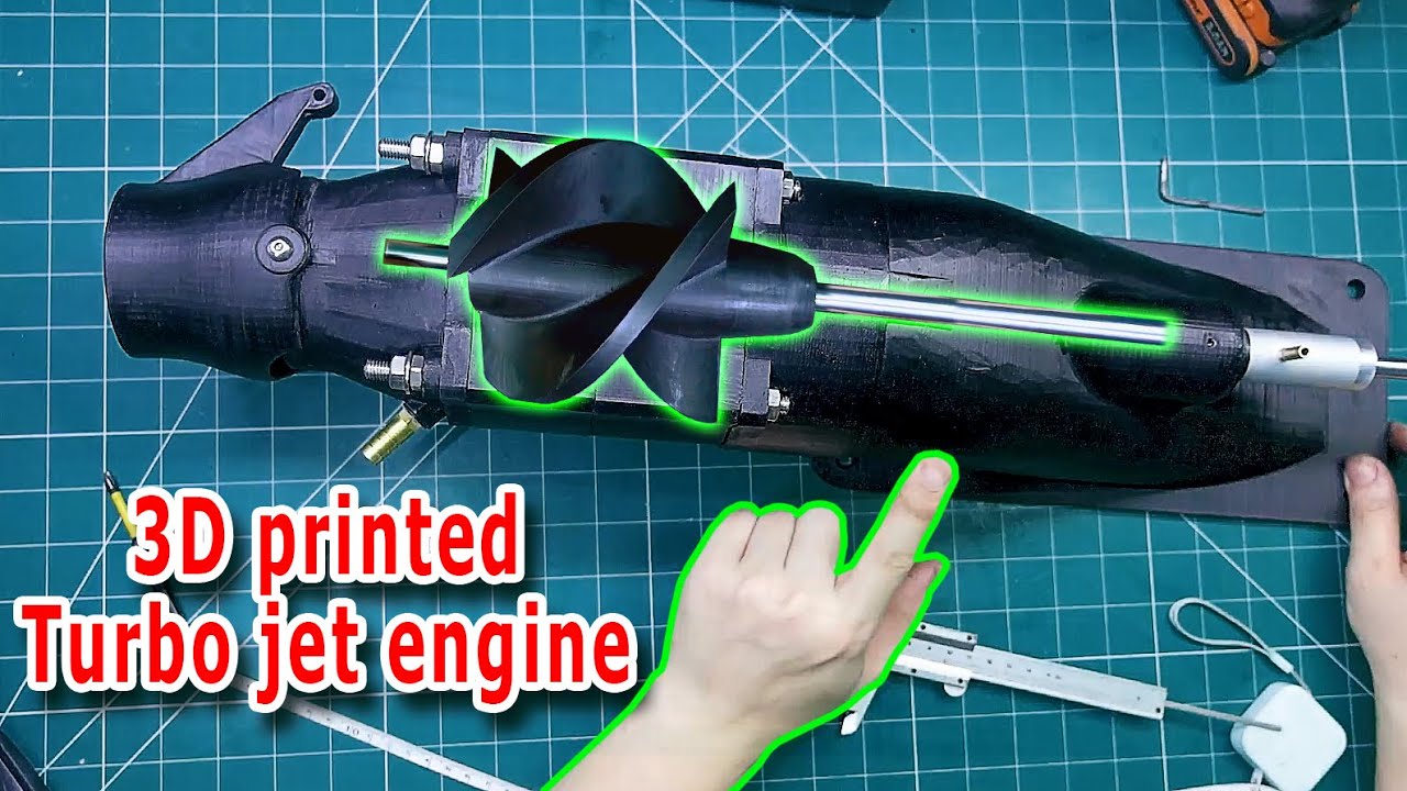 Will My 3D Printed Jet Engine Explode at Full Speed - DIY Turbojet with ...