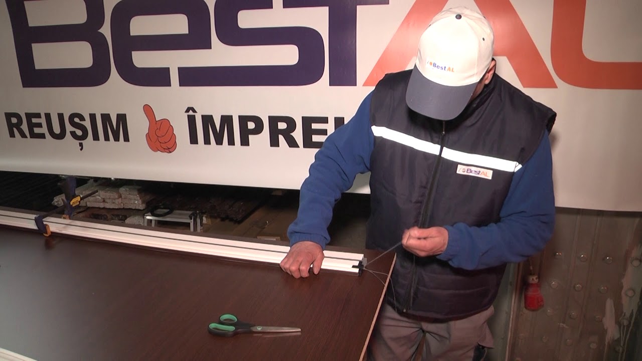 Confectionarea de Plase Plisate(Plisee) pentru Usi Bestal 1 - YouTube