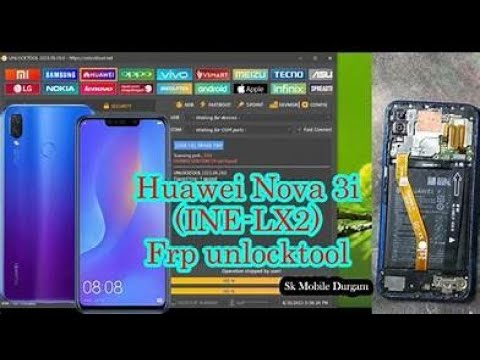 huawei nova 3i frp unlock by unlocktool | huawei nova 3i frp bypass | huawei ine-lx2 frp ...