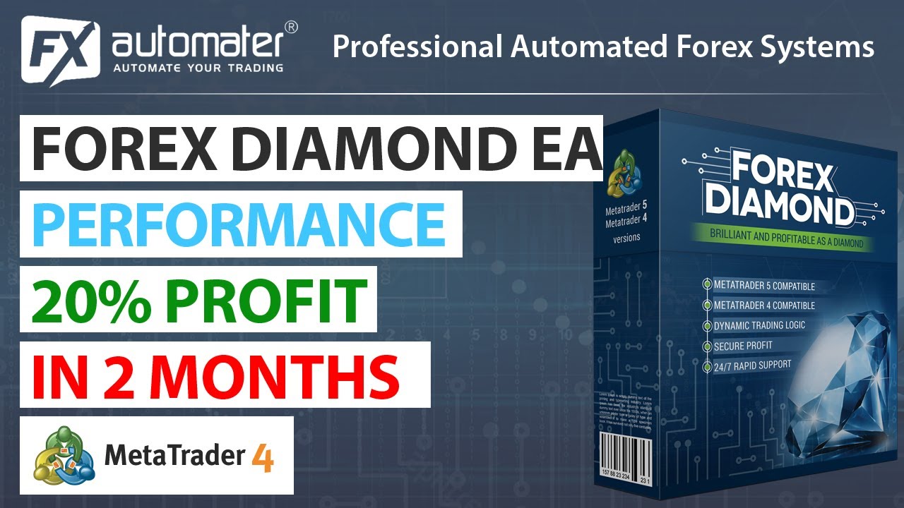 Forex Diamond EA Performance - 20% profit for 2 months - YouTube