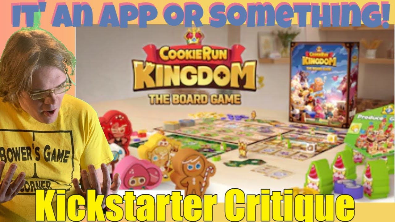 Cookie Run: Kingdom The Board Game - Kickstarter Critique Review - YouTube