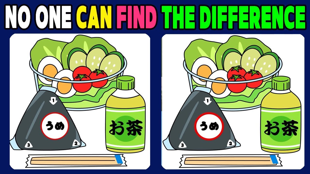 Find the Difference: No One Can Find The Difference 【Spot the ...
