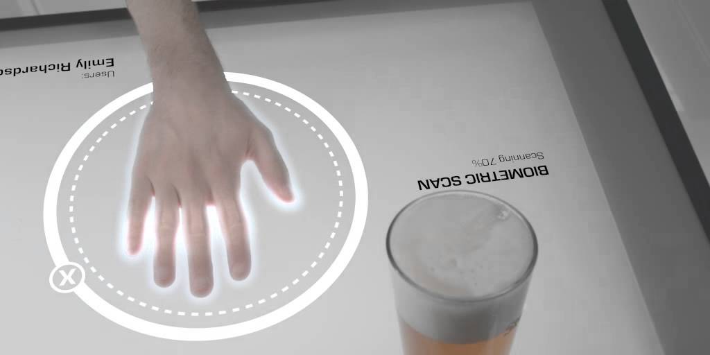 Biometric Hand Scan - YouTube