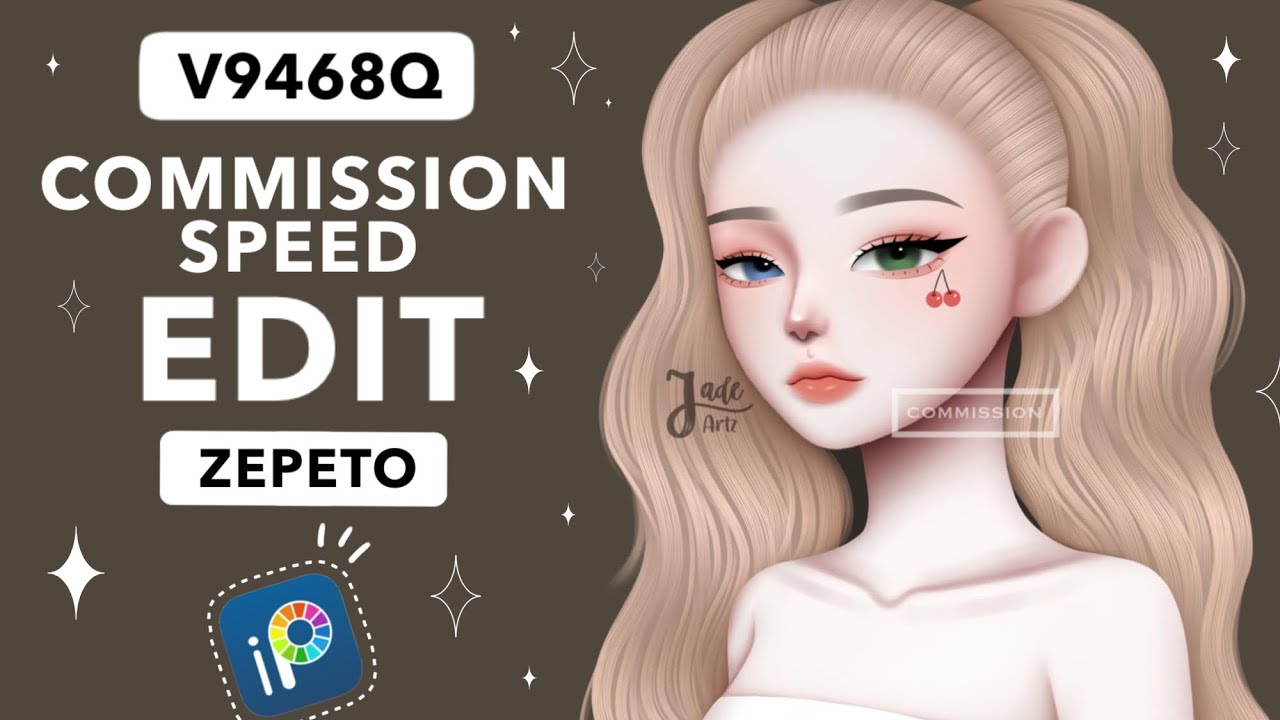 COMMISSION EDIT | HOW TO EDIT ZEPETO AVATAR | IBISPAINT X | JADIE - YouTube