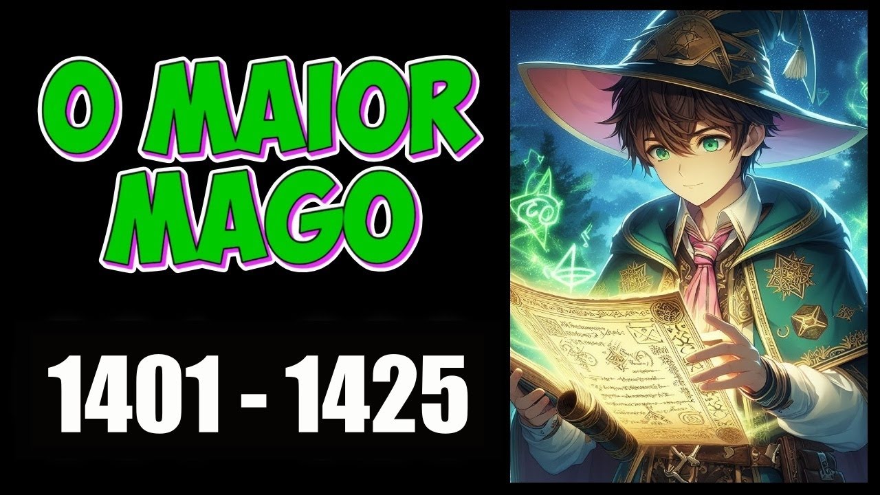 O MAIOR MAGO - CAP 1401 AO 1425 - ESCUTE AUDIO NOVEL - YouTube