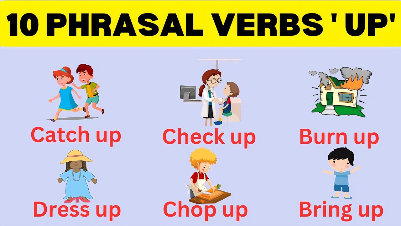 10 Phrasal verbs with 'Up' | Learn Phrasal verbs | AK Sir - YouTube