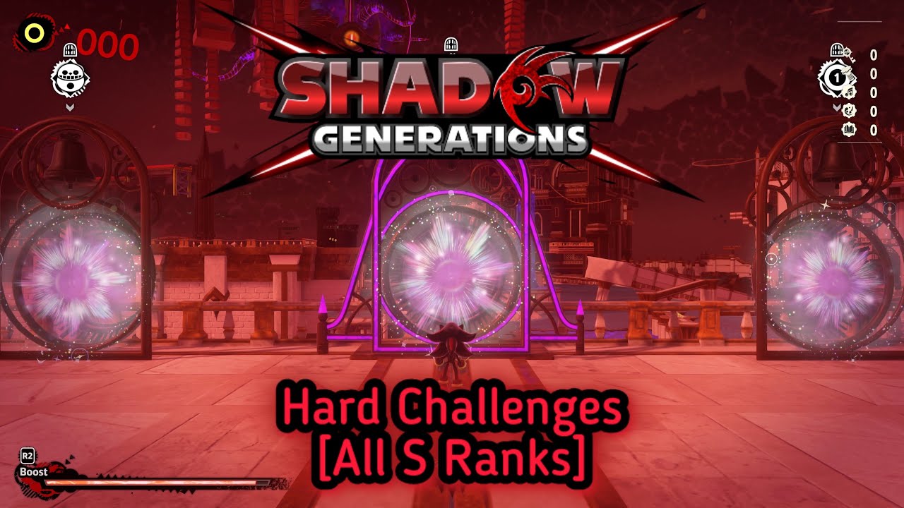 Shadow Generations - Hard Challenges [All S Ranks] - YouTube