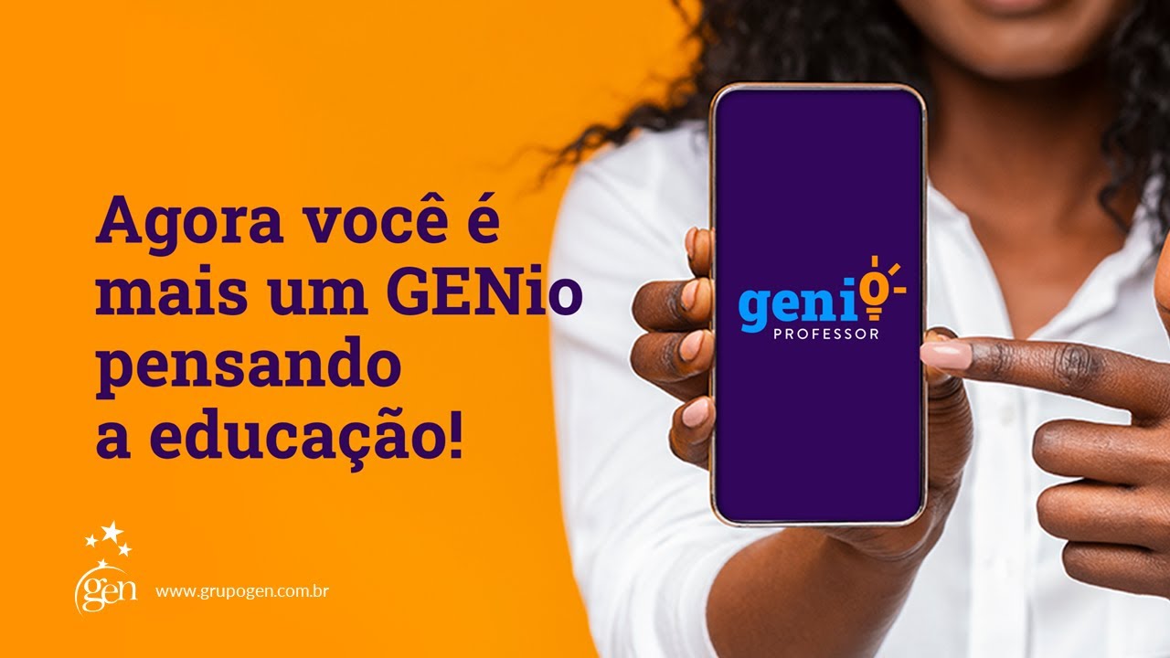 Chegou o app GENio Professor - YouTube