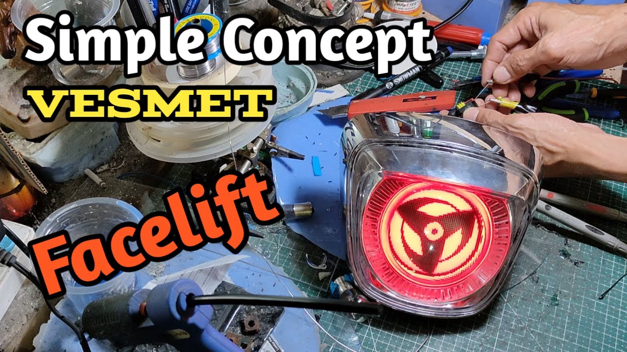 Custom Stoplamp Vesmet Facelift - YouTube