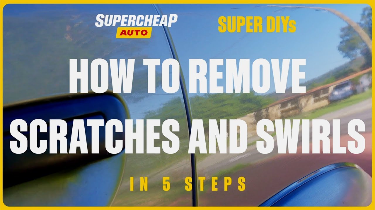 How To Remove Scratches & Swirls - Super DIYs - YouTube