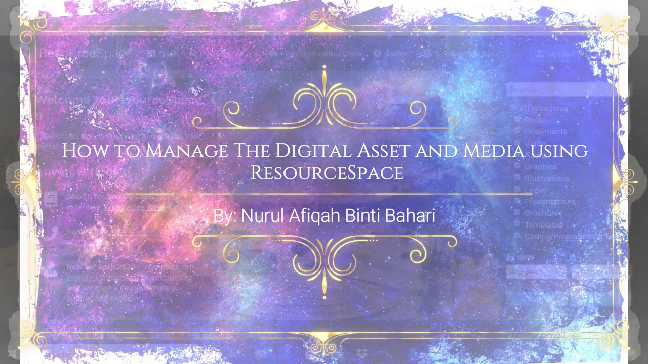 Tutorial on Using ResourceSpace (DAM Software) - YouTube