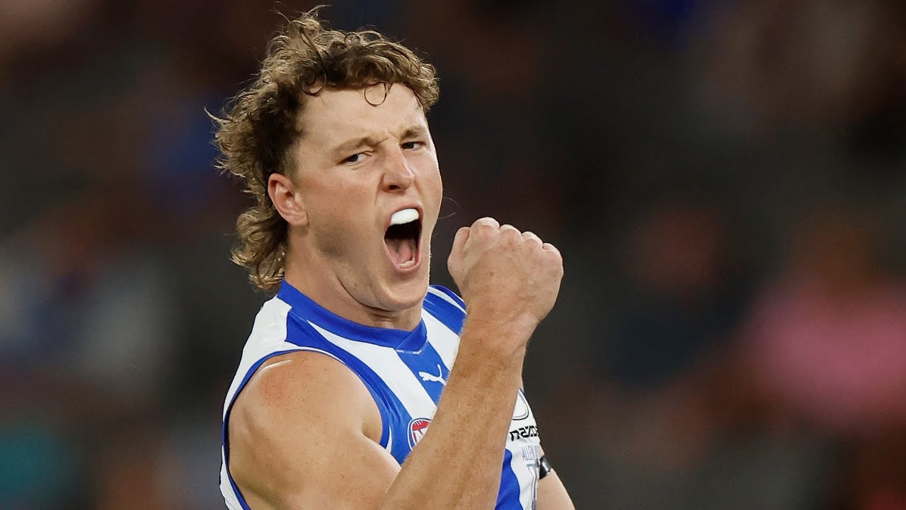 All six of Nick Larkey's goals against the Eagles - YouTube