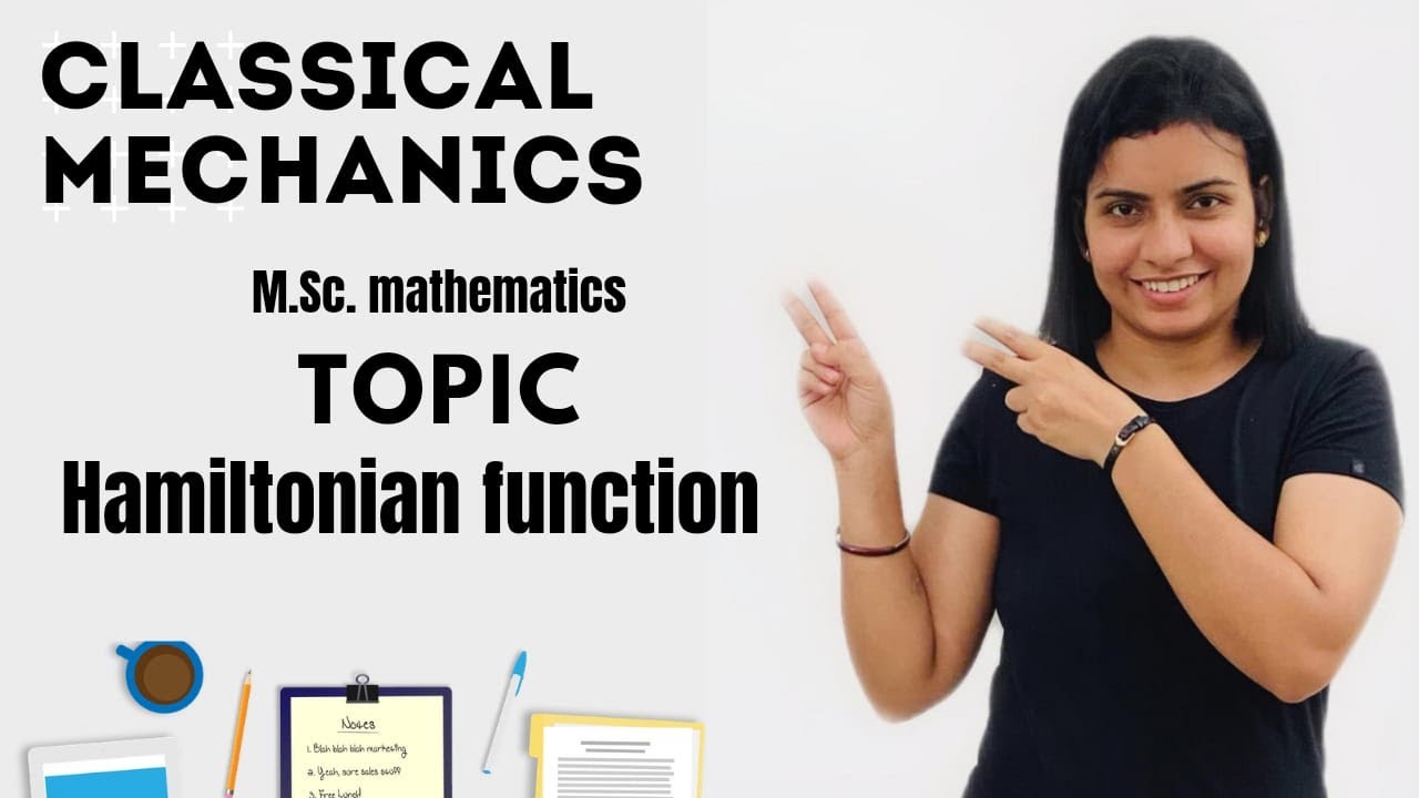 L-41||Hamiltonian function|| Classical Mechanics||M.Sc. mathematics ...