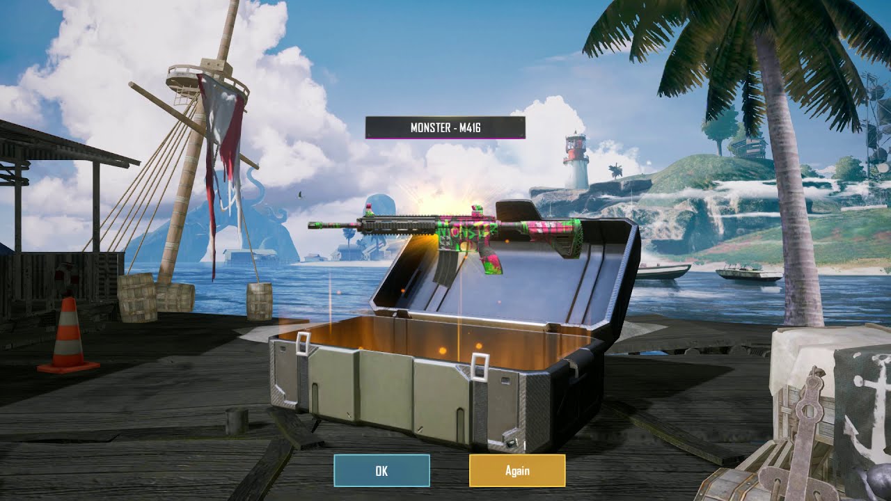 🔴PUBG CREATE OPENING...BEST OPENING FOREVER,,...OP M416 SKIN - YouTube