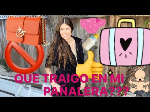 QUE TRAIGO EN MI PAÑALERA ???