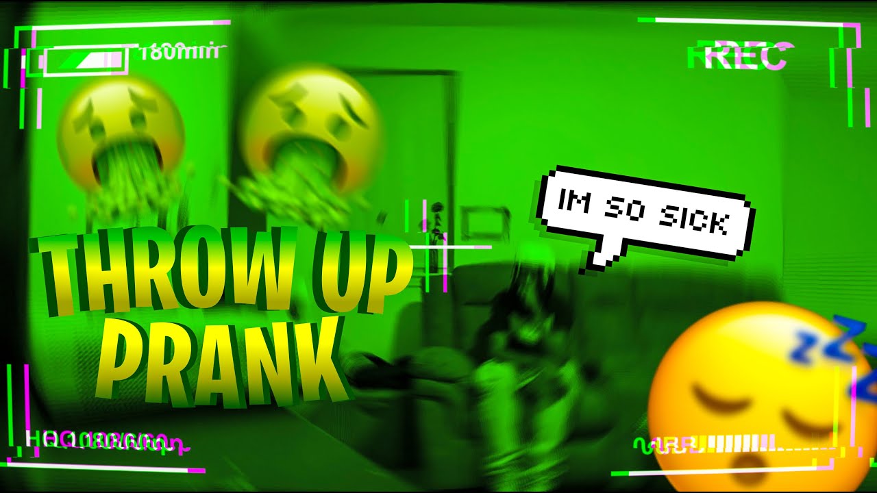 I ACCIDENTALLY THREW UP ALL OVER MY MOM 🤮 | FAKE THROW UP PRANK 🤕🤒 ...