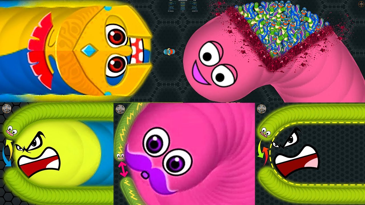 Wormate.io UKRAINE Skin Compilation! - YouTube