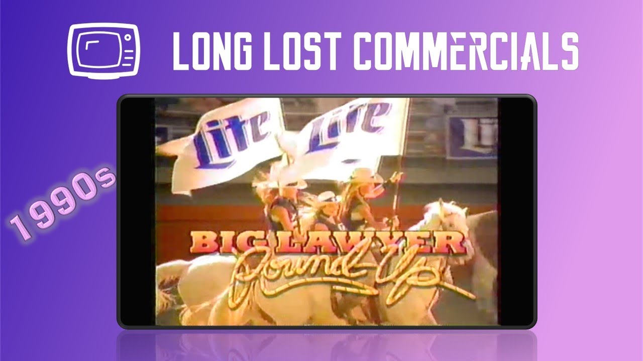 Vintage Commercials from the 1990s - 256 (Miller Lite Beer, Funny Beer ...