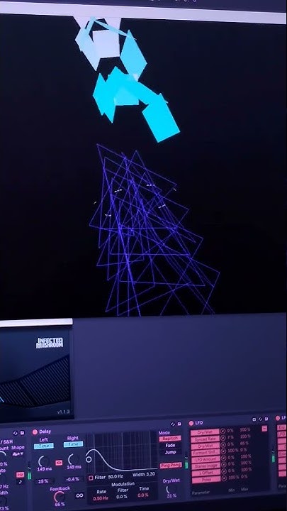 Ableton Live Pure Data Generative Audio Visual Jam⚡️ #ableton #puredata #coding #sounddesign # ...