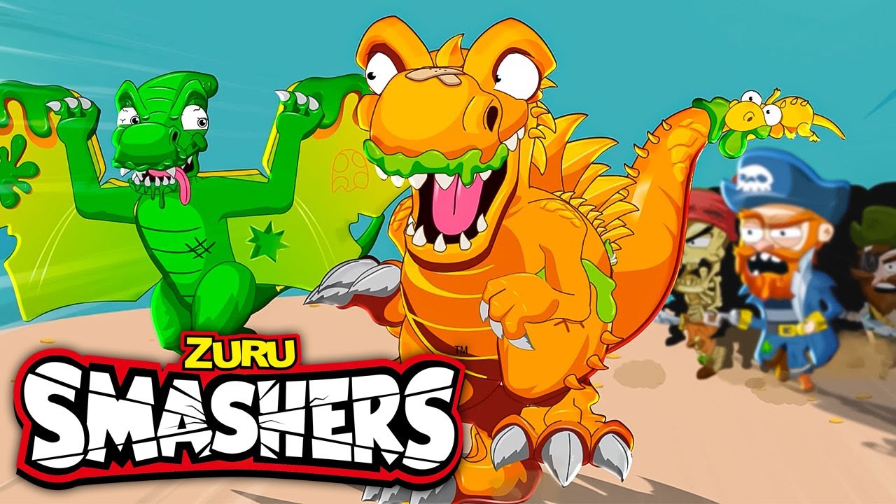 SMASHERS! Brazing Brawl of Zombies + More Kids Cartoons! | Zuru ...