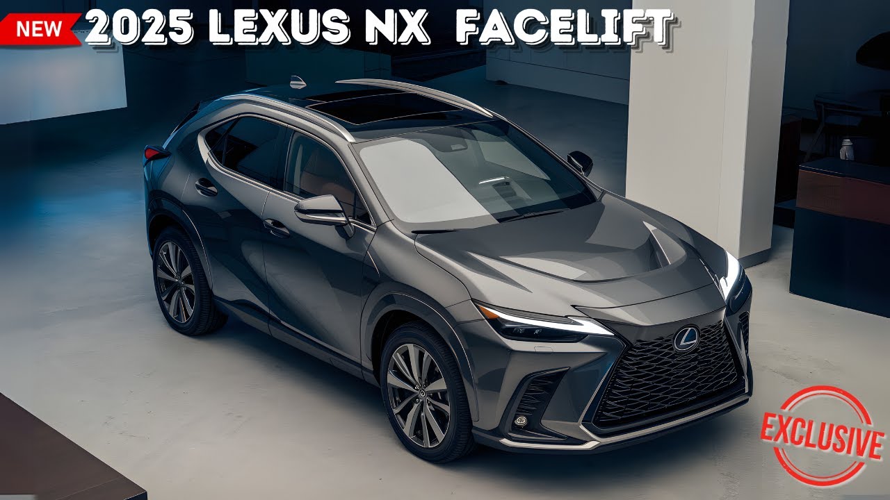 2025 Lexus NX Facelift - The Ultimate Compact Luxury SUV!! - YouTube