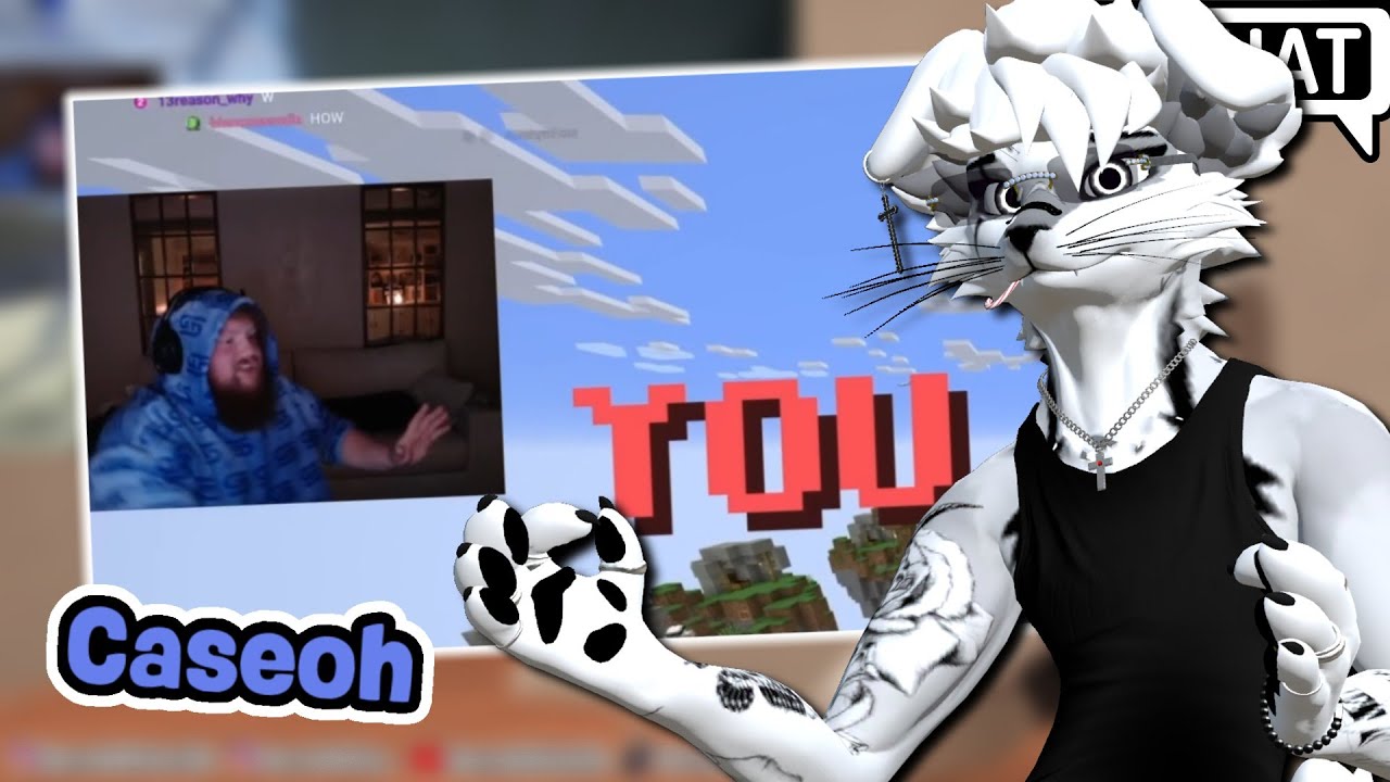 Reacting to Caseoh's Craziest Minecraft Clips | VRCHAT - YouTube