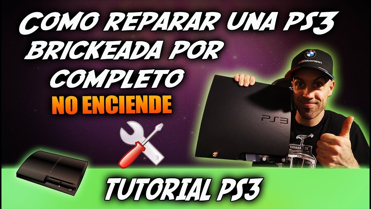 Reparar una PS3 brickeada por completo que no enciende o se apaga - YouTube