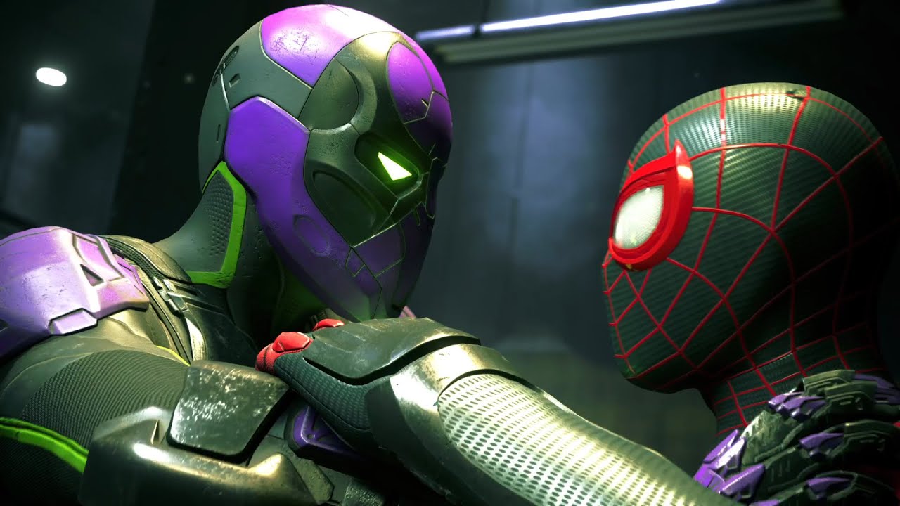 Spider-Man Miles Morales vs Prowler Fight Scene - PS5 HDR GAMEPLAY ...