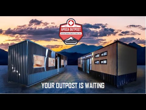 Apoca Outpost Off Grid Cargo Container Home Shelters - YouTube