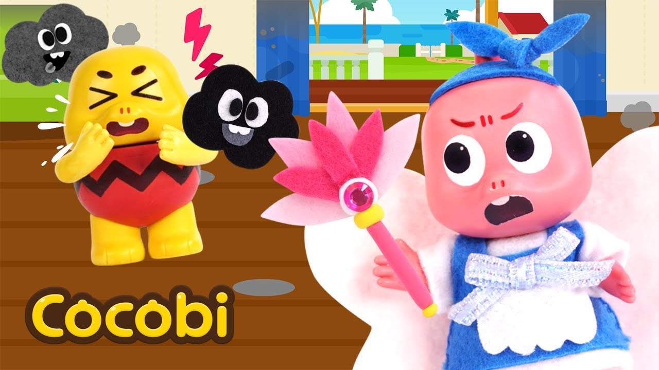 Clean Up Song🧹 Chase Away the Dust Monsters | Cocobi Kids Songs ...