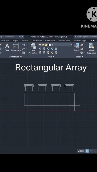 Types of Array in AutoCAD | AutoCAD | Arrays #autocad - YouTube