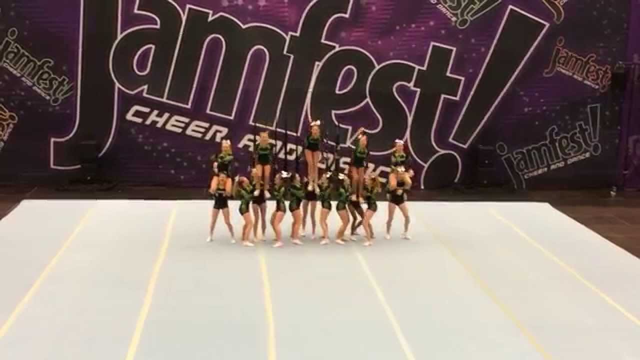 Serpents Cheer, Jamfest 2015 - YouTube