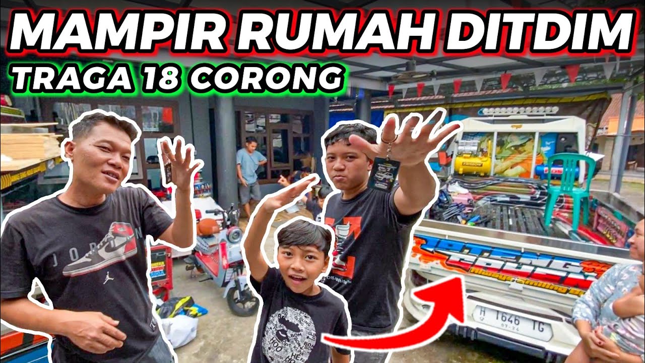 KETEMU TRAGA DITDIM‼️- MAMPIR RUMAH DITDIM FAMILY - YouTube