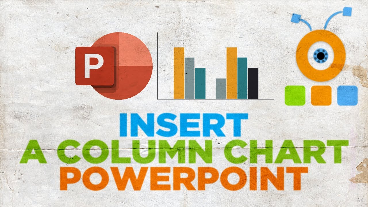 How To Insert A Column Chart In Powerpoint - Youtube
