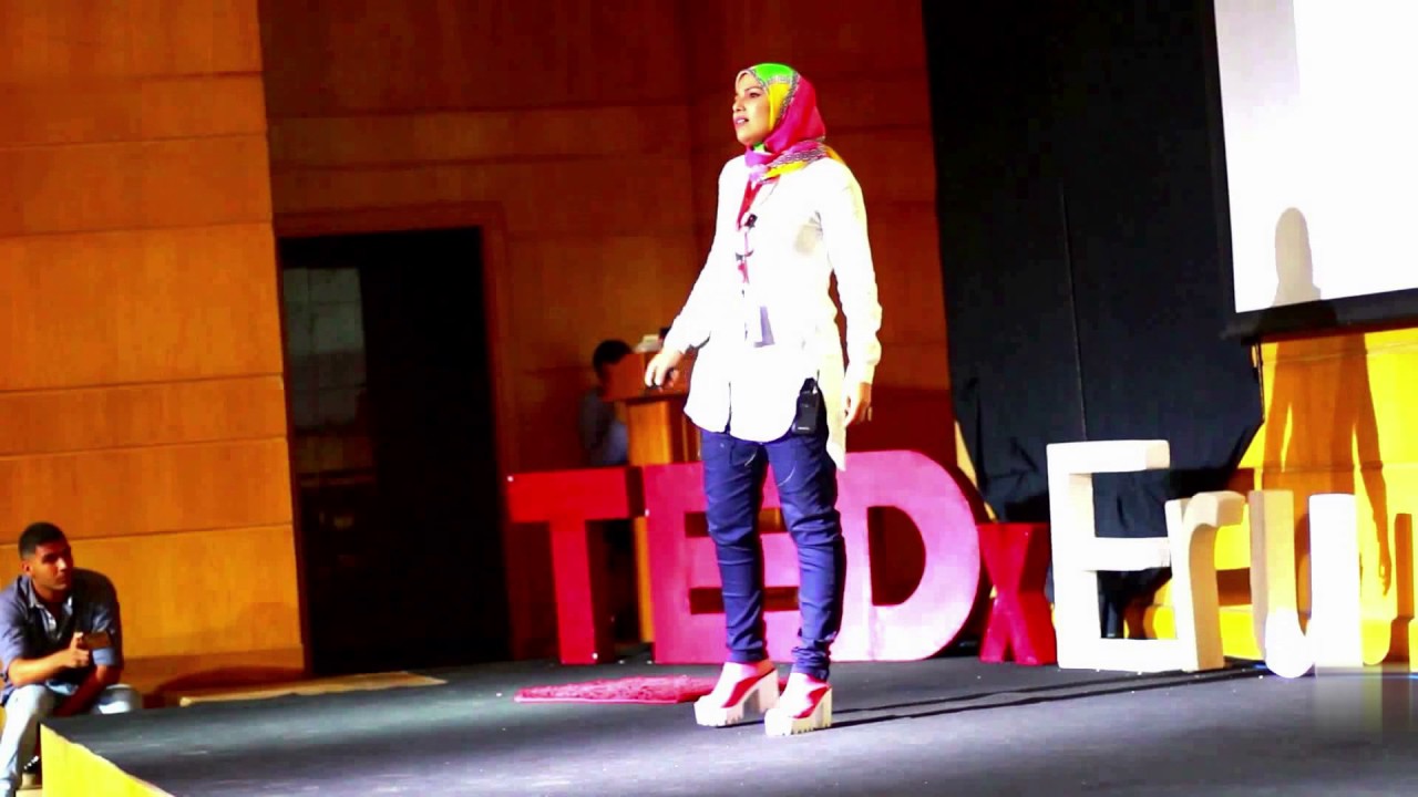 Needle and Feather (إبرة و ريشة) | Hadeer Amin | TEDxERU - YouTube