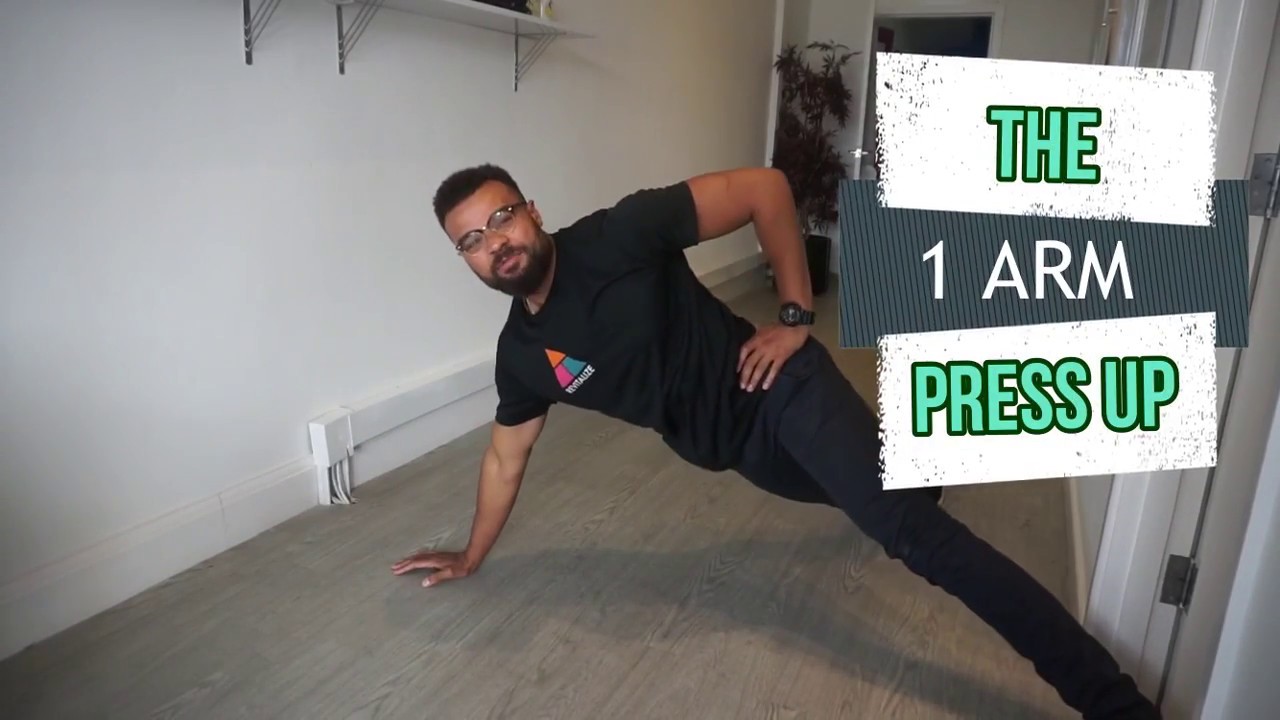 0 to 10 Push Ups for Beginners | Push Up to Single Arm Push Up Tutorial - YouTube