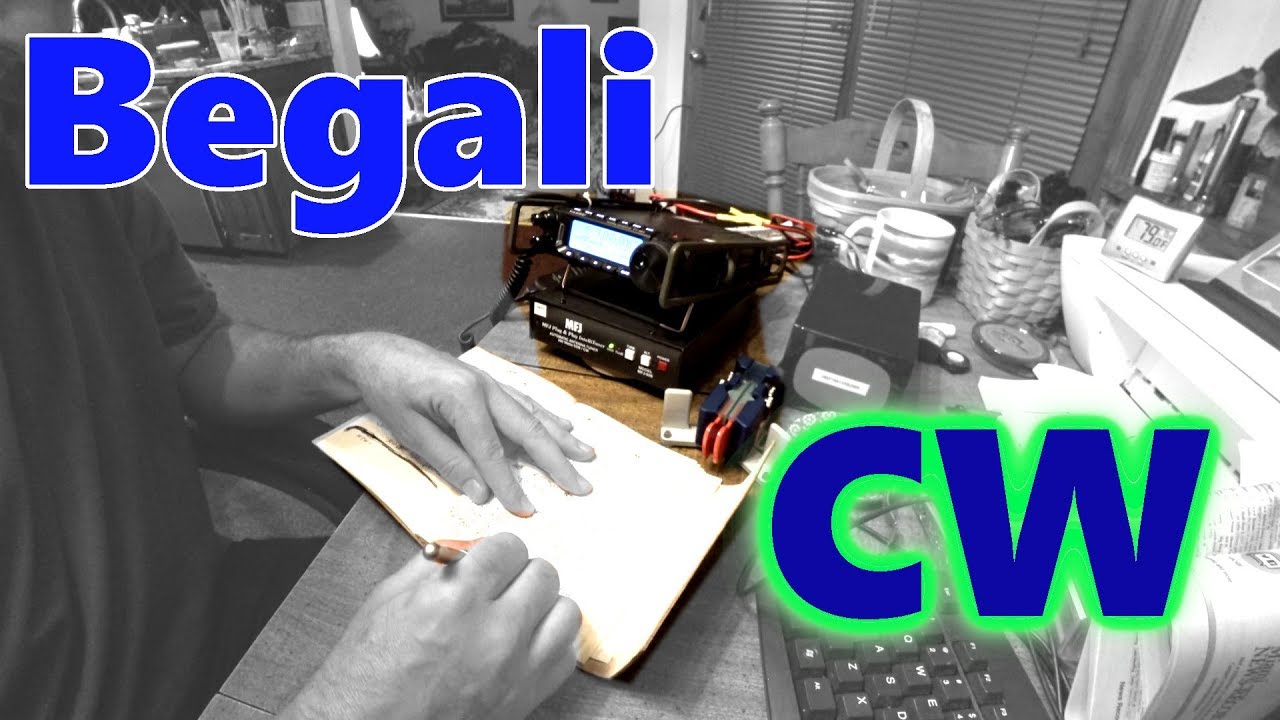 Portable QSO - Begali Traveler CW Paddle- Bioenno Battery 100W - YouTube