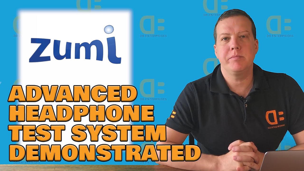 ZUMI Headphone test and measurement system demonstration - YouTube