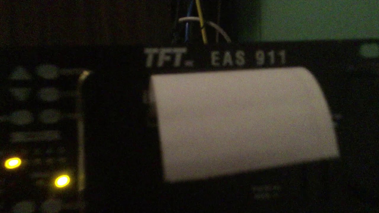 EAS Encoder/Decoder Test - YouTube