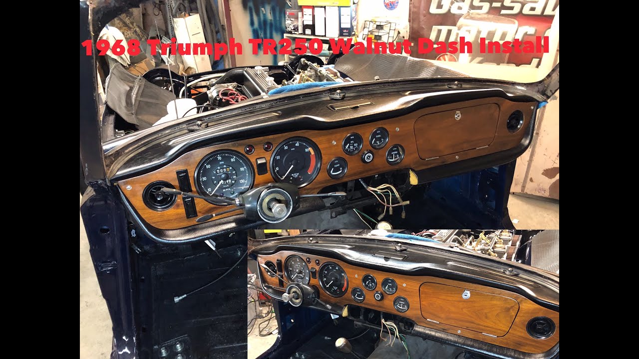 1968 Triumph TR250 Restoration, Assembly Part Fourteen, Washer Jets ...